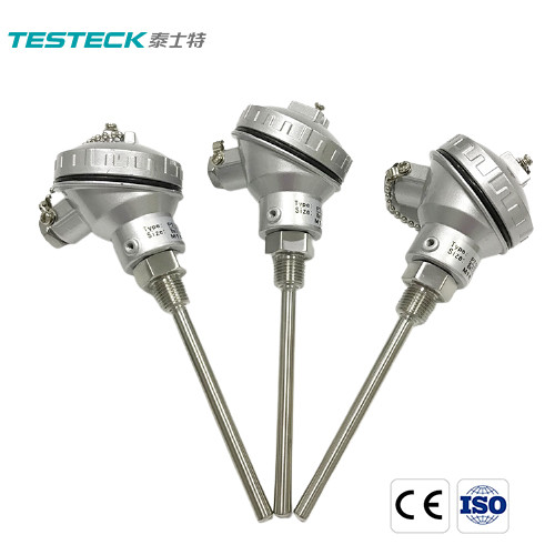 Fixed Thread Platinum Resistance RTD With Junction Box